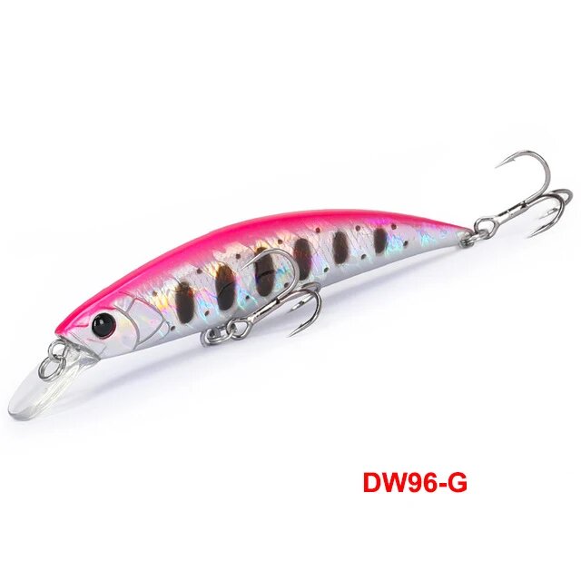 Воблер жесткий HISTOLURE DW96-G, 80 мм, 12 г, розовый
