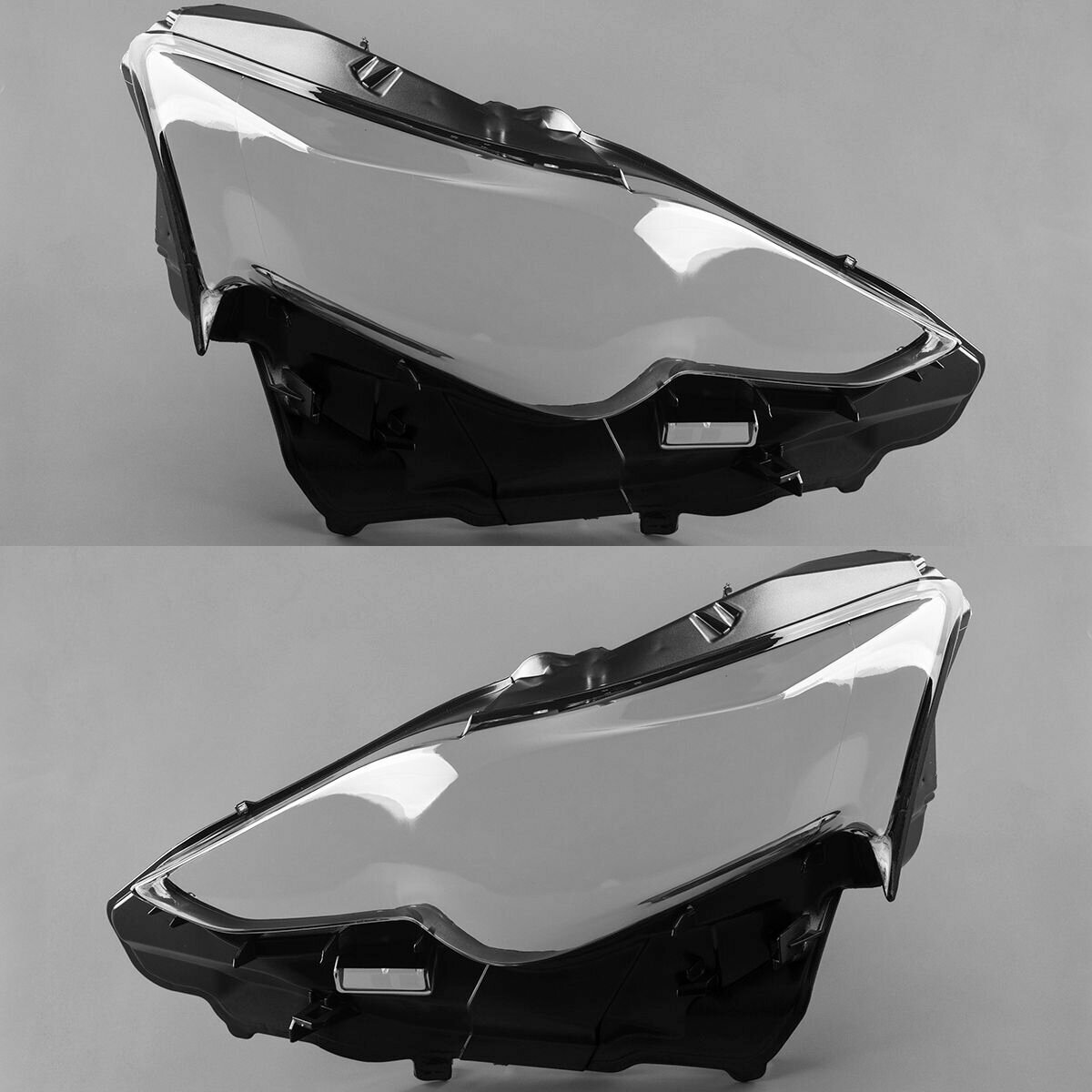 Стекла фар GNX для Lexus IS 3 (2013-2016), комплект, поликарбонат