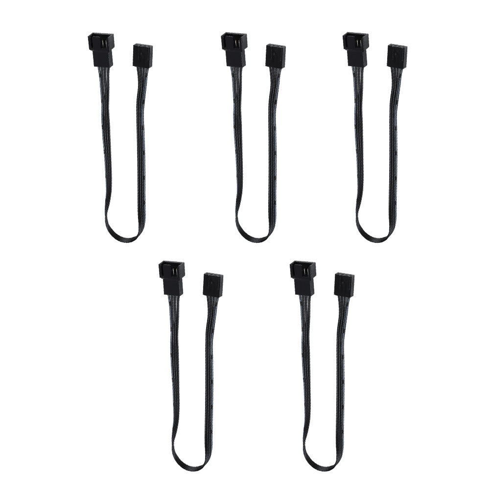 5pcs 4PIN Power Power Power Extension Cable, Кабель удлинителя вентилятора для вентилятора шкафа для компьютера для компьютера