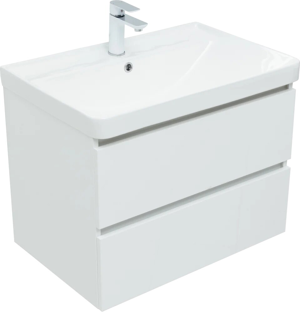 Тумба под раковину без столешницы Aquanet Sofa 70 подвесная