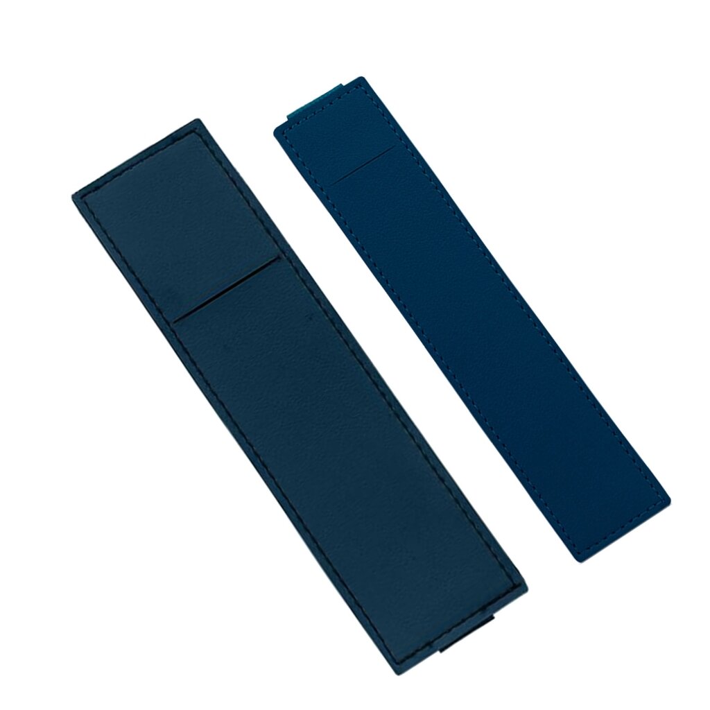 2шт Кожаный футляр для ручек с регулируемой резинкой, кожаные чехлы для карандашей, папка для ежедневников в твердом переплете