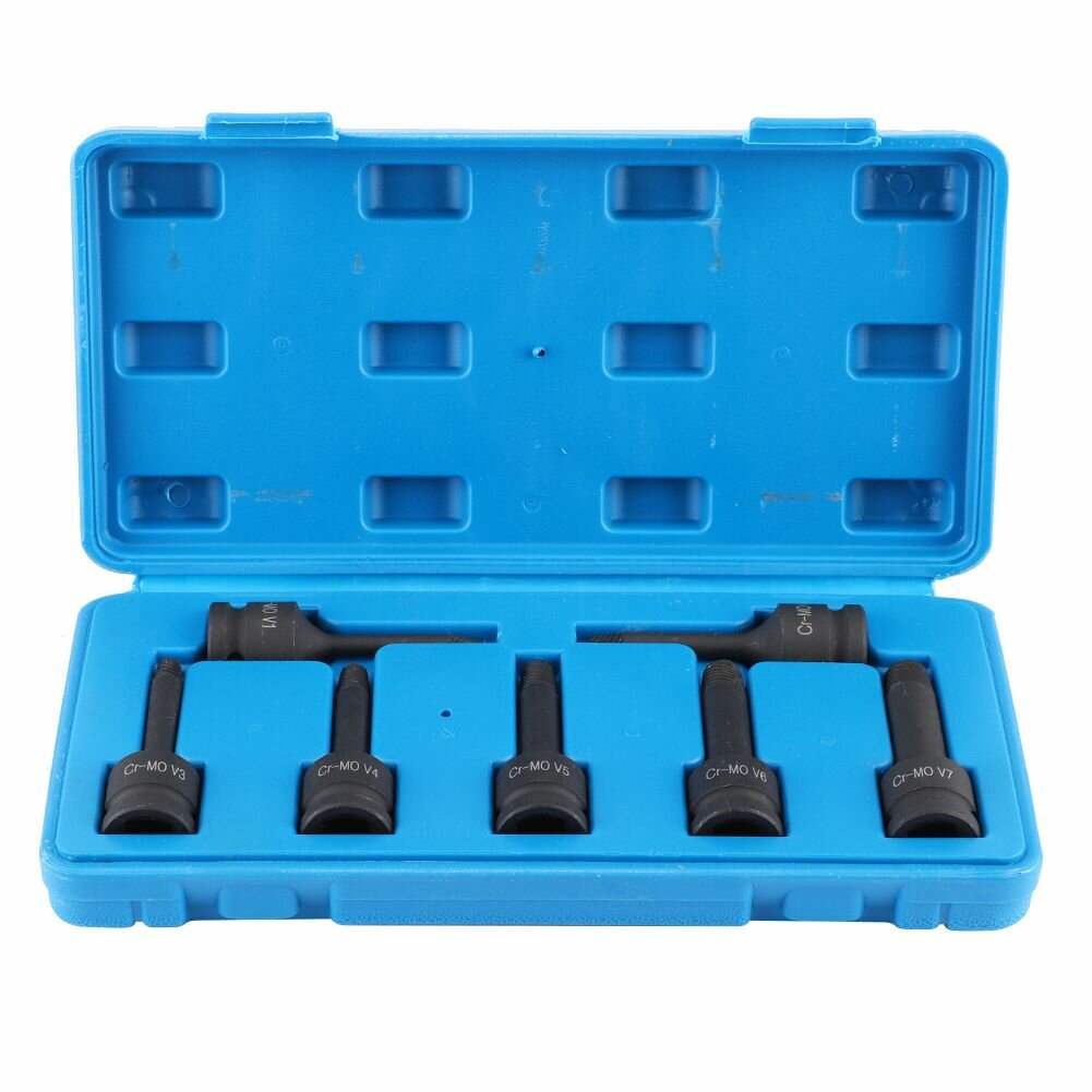 7 шт. набор 1/2" 12,5 мм экстрактор болтов с квадратной головкой для сломанных штифтов