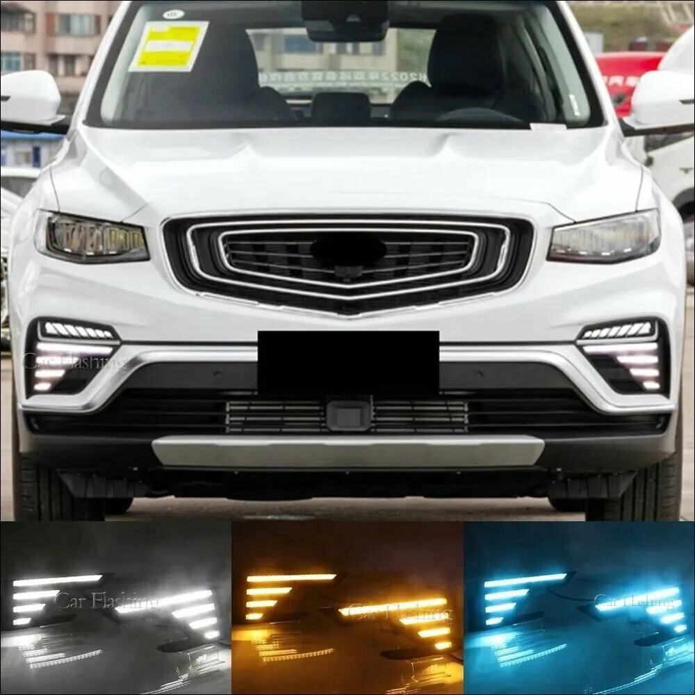 Фары автомобильные, Противотуманная фара, 1 шт, арт. Geely Atlas PRO 2019 2020 2021