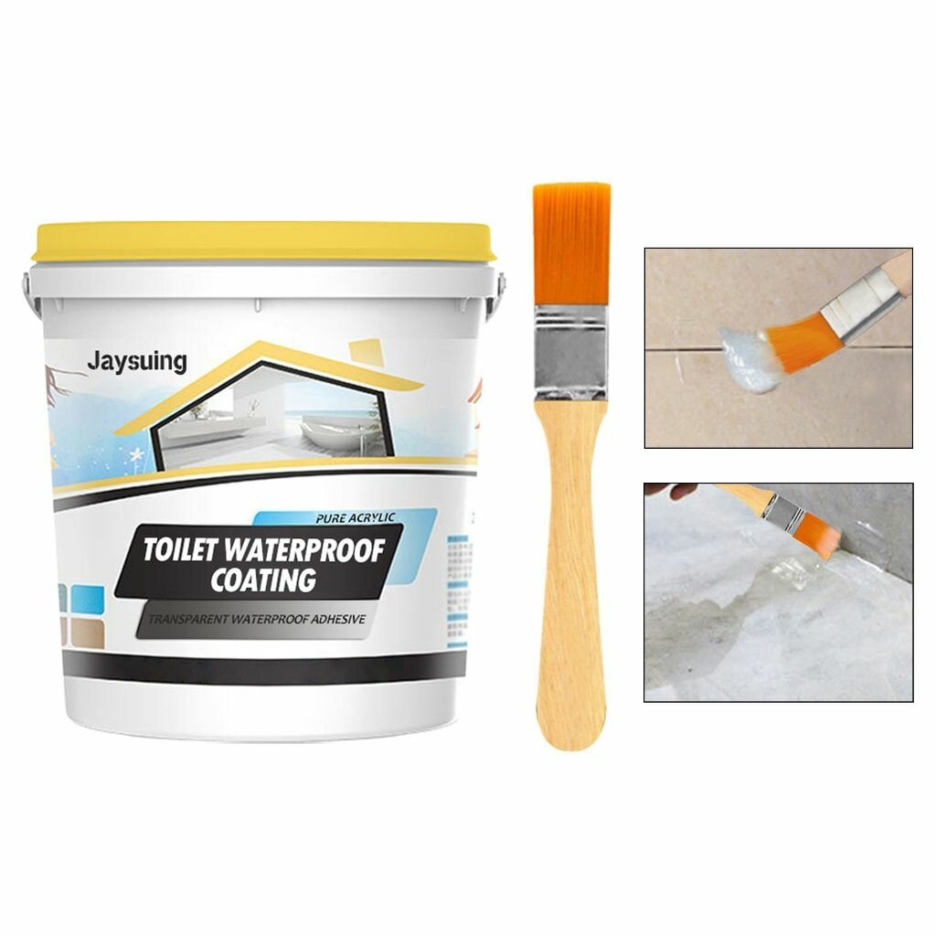 Прочный гидроизоляционный клей 150 г для герметизации протечек в наружных стенах ванных комнат