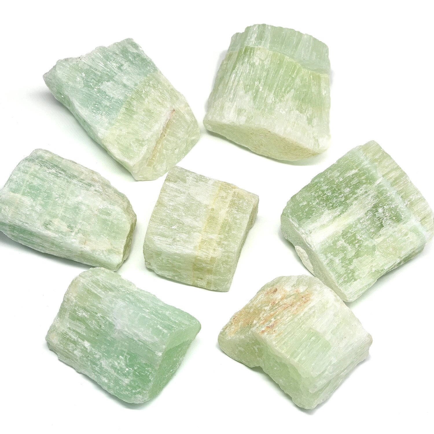 Кальцит фисташковый 57*34*47мм .