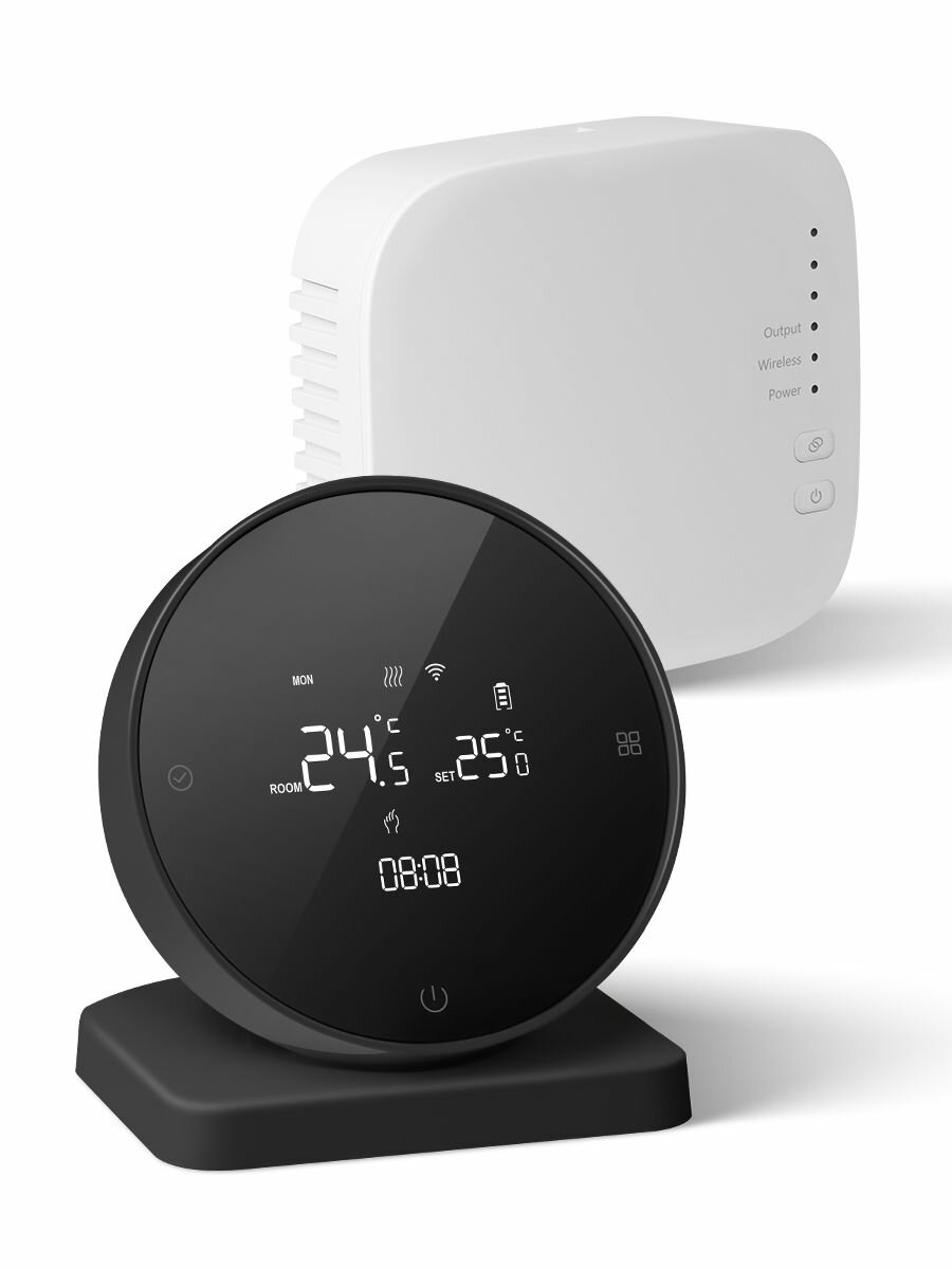 Беспроводные wifi термостаты используются для управления котлом, BOT-R7B-X-WIFI