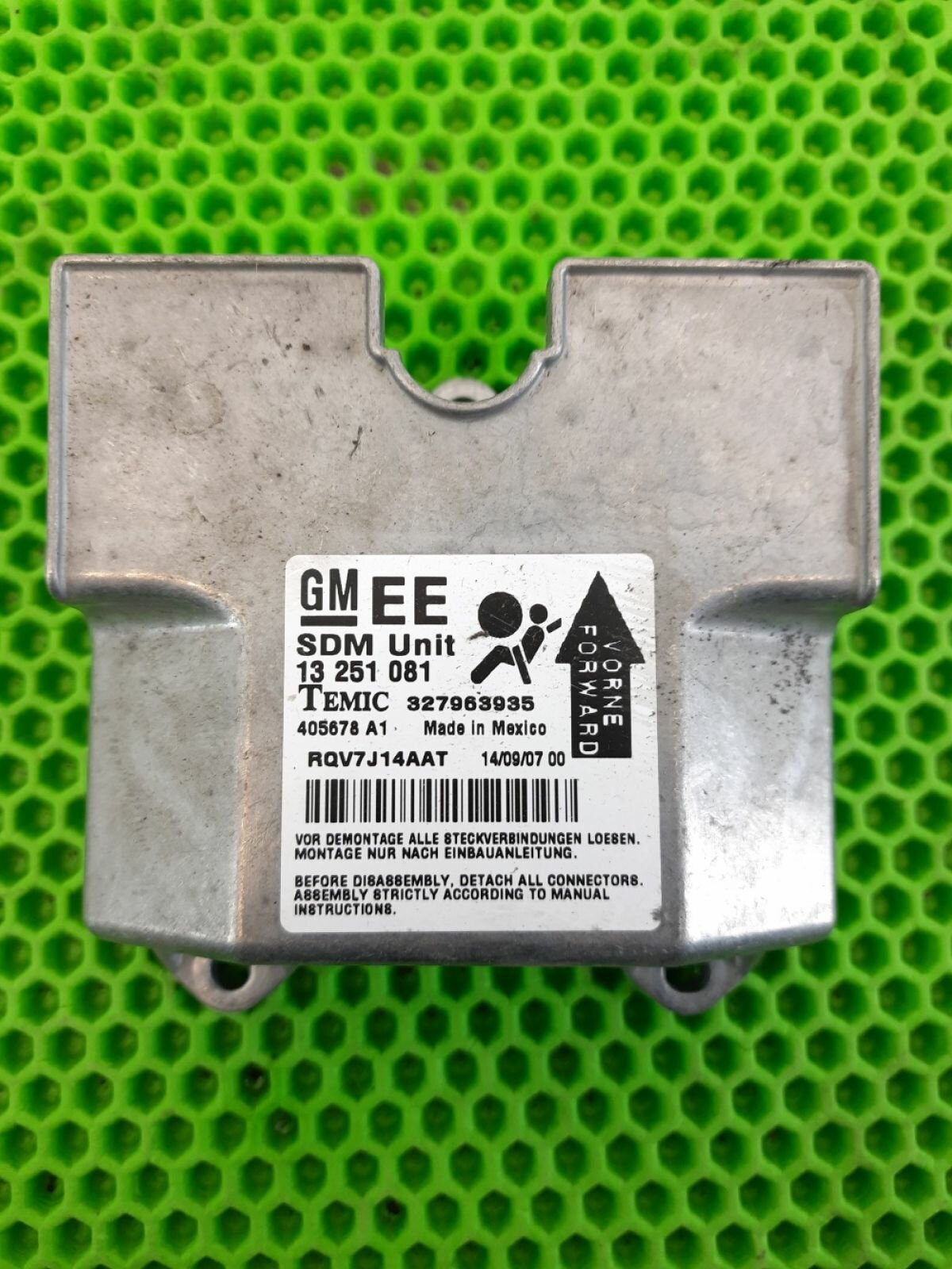 Блок управления AirBag Opel Astra H 2006-2014