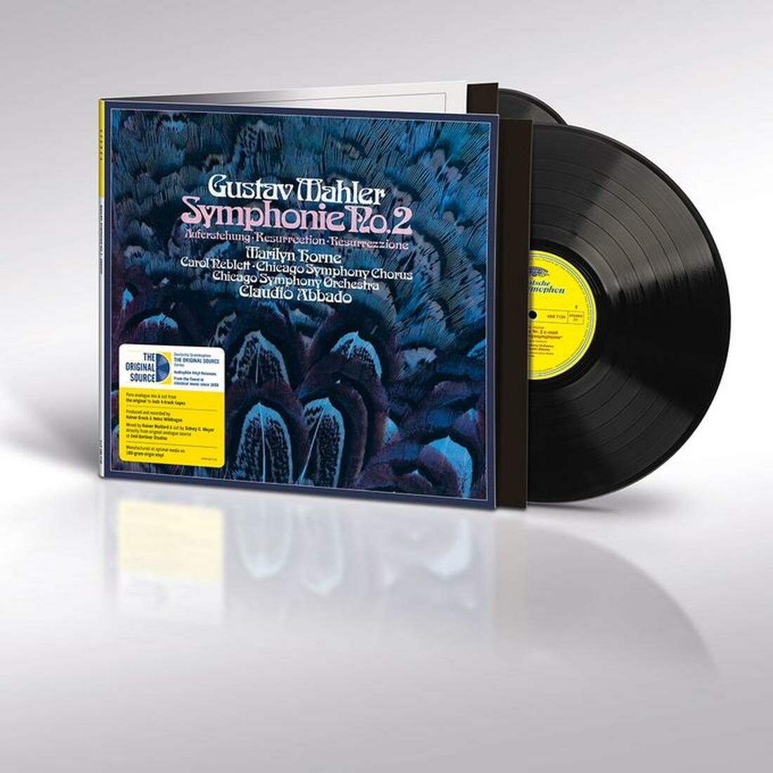 Claudio Abbado - Mahler: Symphony No.2 (Analogue, Original Source) (2LP) 2025, Limited Edition, Виниловая пластинка