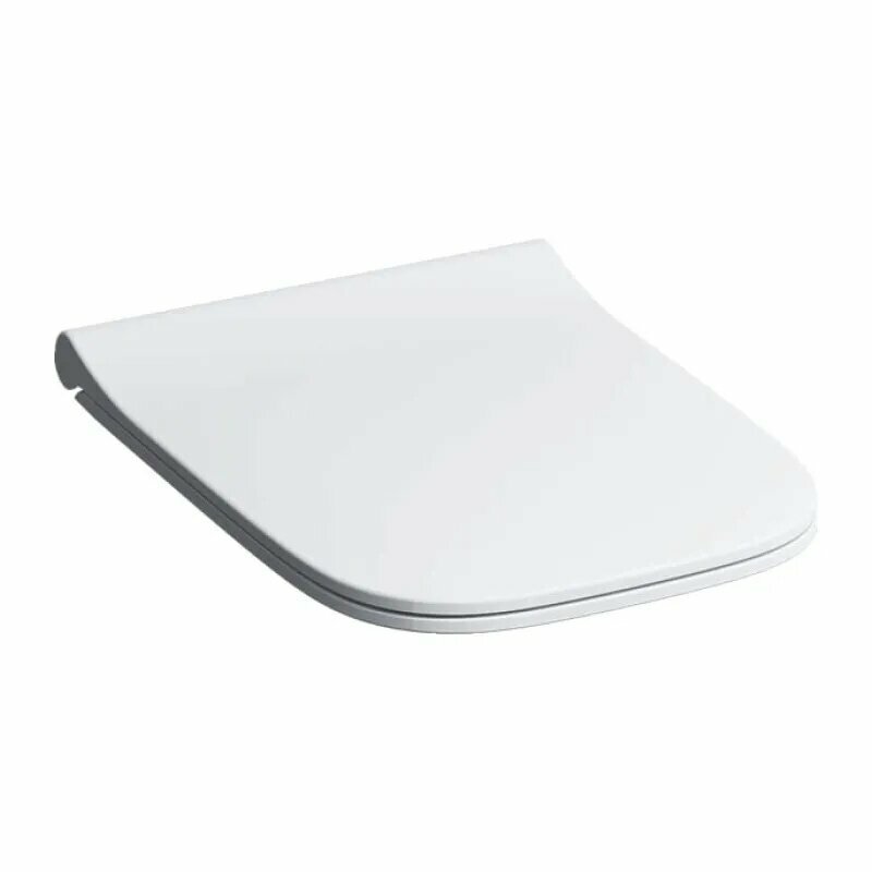 Сиденье для унитаза Geberit Smyle Square Slim 500.688.01.1 с крышкой, антибактериальное, с функцией плавного закрывания, крепления: хромированная латунь