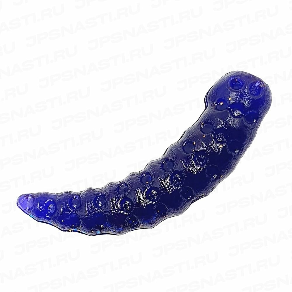 Силиконовые приманки для ловли форели Eleven Lures Leench 1.5, Deep Purple, сыр / Уловистые форелевые приманки