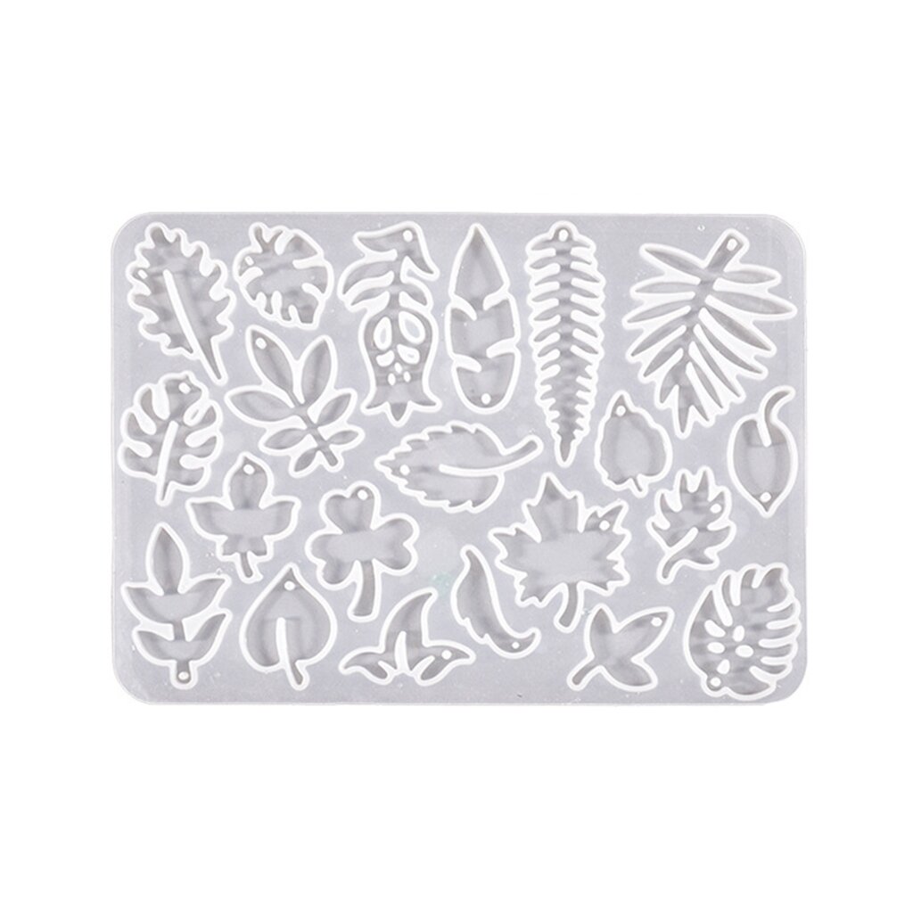 Листья в форме цветов, лепестки роз, украшения, силиконовые формы -стиль 2