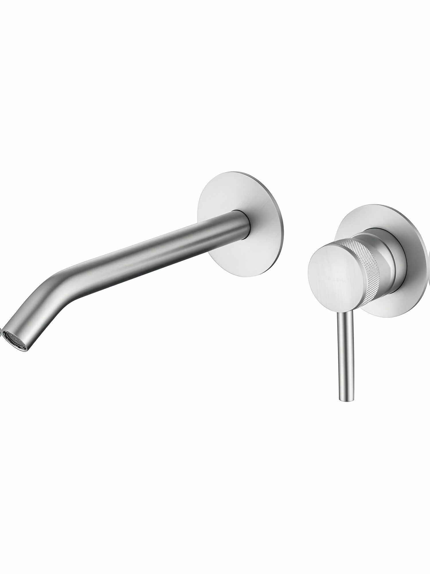 Смеситель для раковины Allen Brau Priority 5.31A03-BN (с внутренней частью) никель – раковина для ванной комнаты