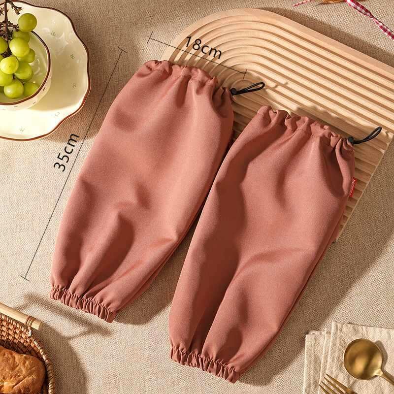 Водонепроницаемые рукава из холста для осени и зимы, офисная живопись, большие хлопковые утепленные рукава, защитные рукава для кухонной работы для мужчин и женщин, домашняя уборка