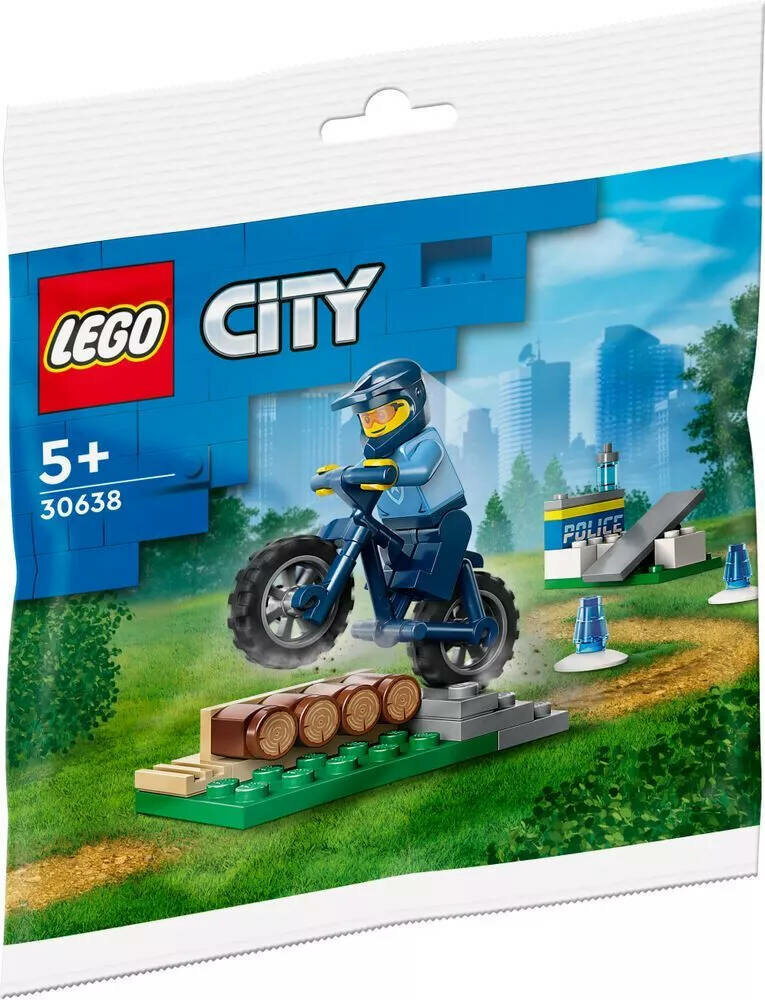 Конструктор LEGO City 30638 Обучение езде на полицейском велосипеде