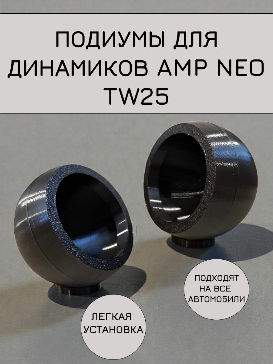 Подиумы для высокочастотных динамиков AMP NEO TW25