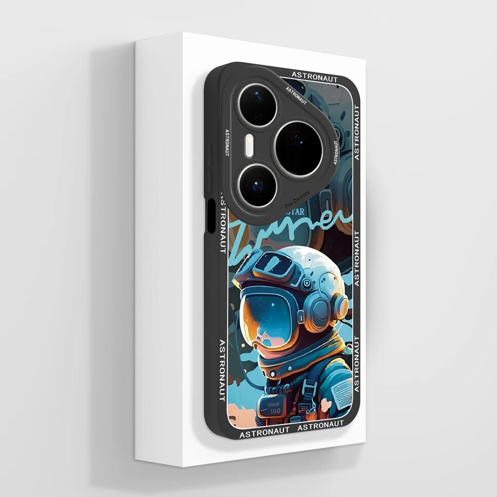 Чехол для Huawei Pura 80 Pro Plus Ultra 5G, TYB373, силикон, астронавт