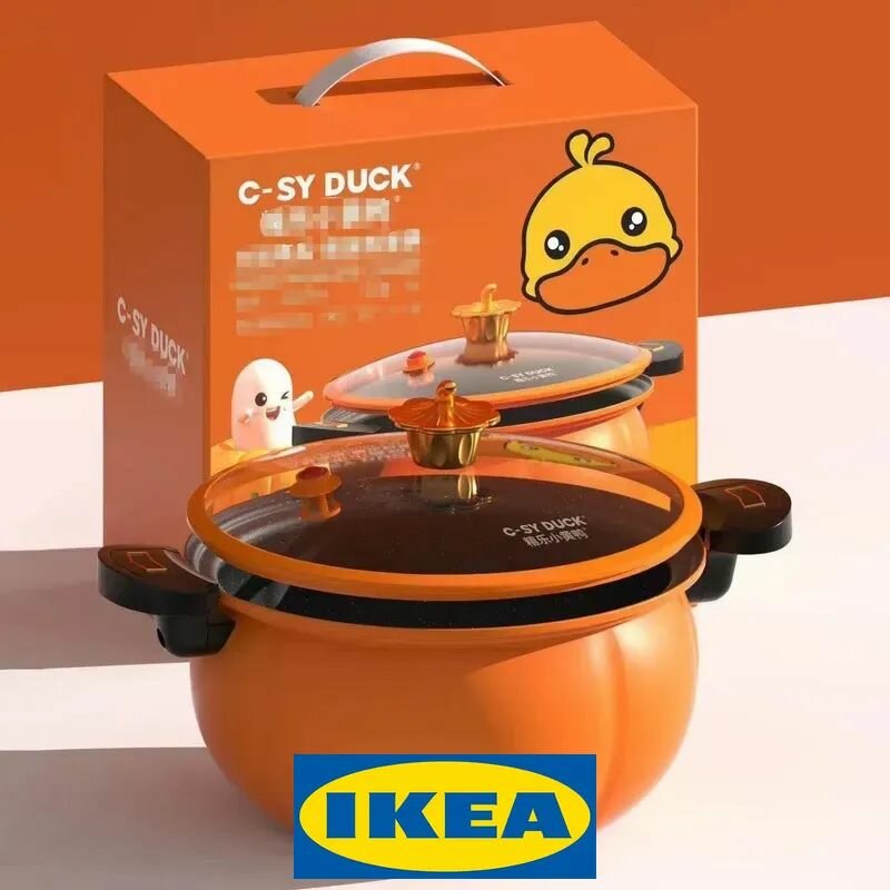 IKEA Скороварка, Чугун, 8 л