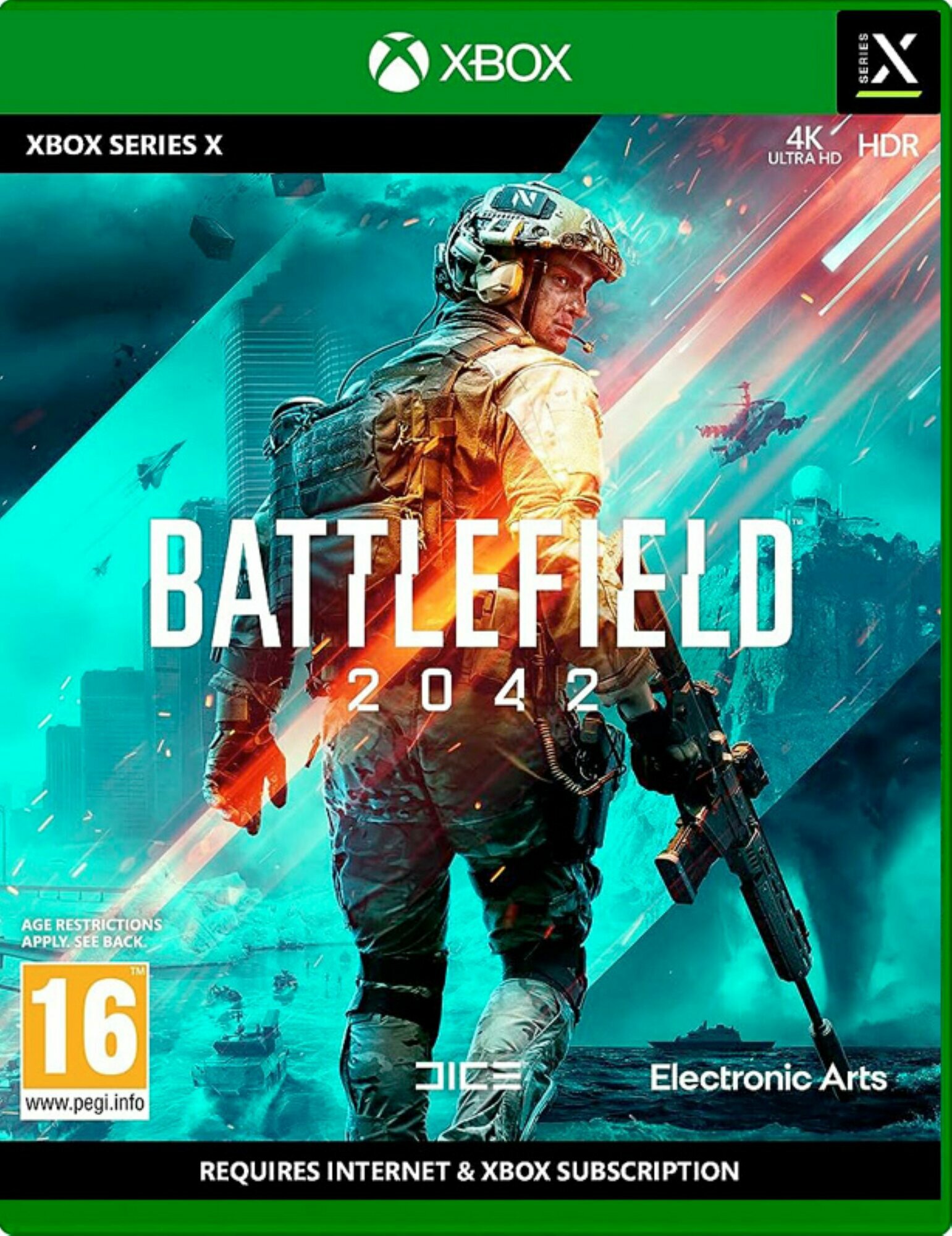 Battlefield 2042 (русская версия) (Игра на диске) (Xbox Series X ONLY)