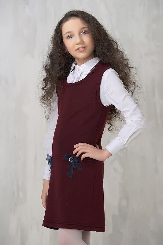 Школьное платье