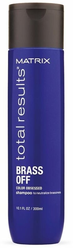 Matrix Total Results Brass Off Шампунь Холодный блонд 300мл