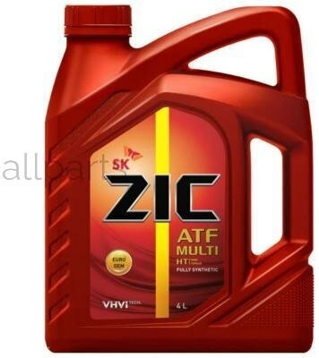 ZIC 162664 Масло трансмиссионное ZIC ATF Multi HT синтетическое 4 л 162664