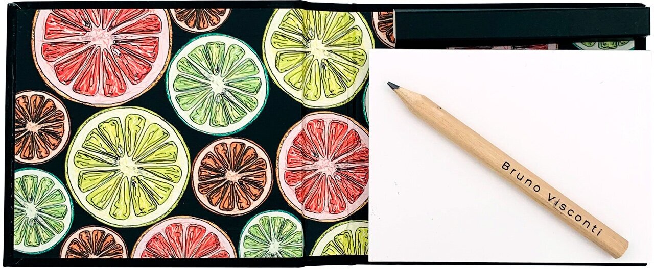 Блокнот BrunoVisconti, А7 (110 х 96 мм.), "MEMORY JOURNAL" 100 л, Арт. 3-635/02, обложка в ассортименте