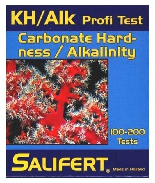 Тест на карбонатную жесткость Salifert Carbonate (KH/Alk) Profi-Test
