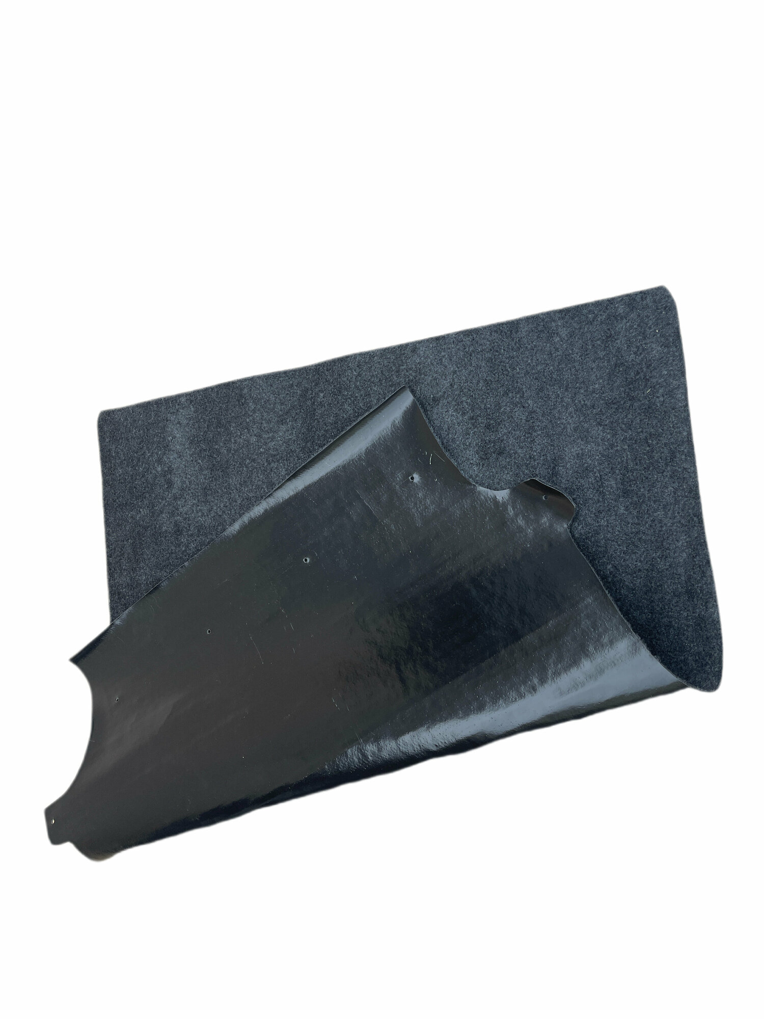 Коврик багажника ВАЗ-2106, ворсовый, графитовый, защитный, влагозащищенный, универсальный