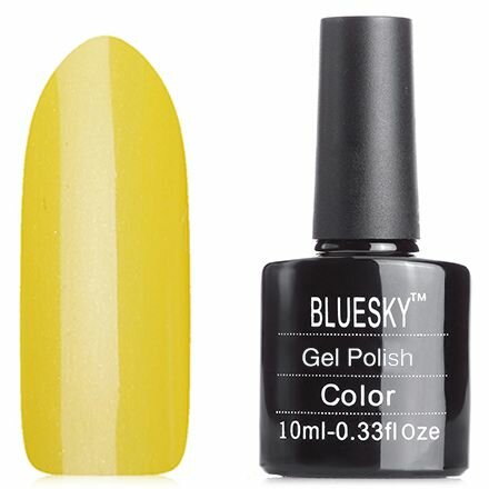 Bluesky Гель лак BICYCLE YELLOW 80576 (40576), 10 мл.