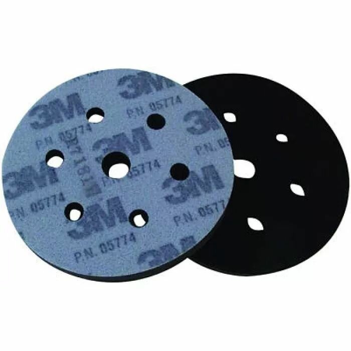 Подложка Мягкая, 150 мм, 6 отверстий, толщ. 10 мм 3M Hookit 05774