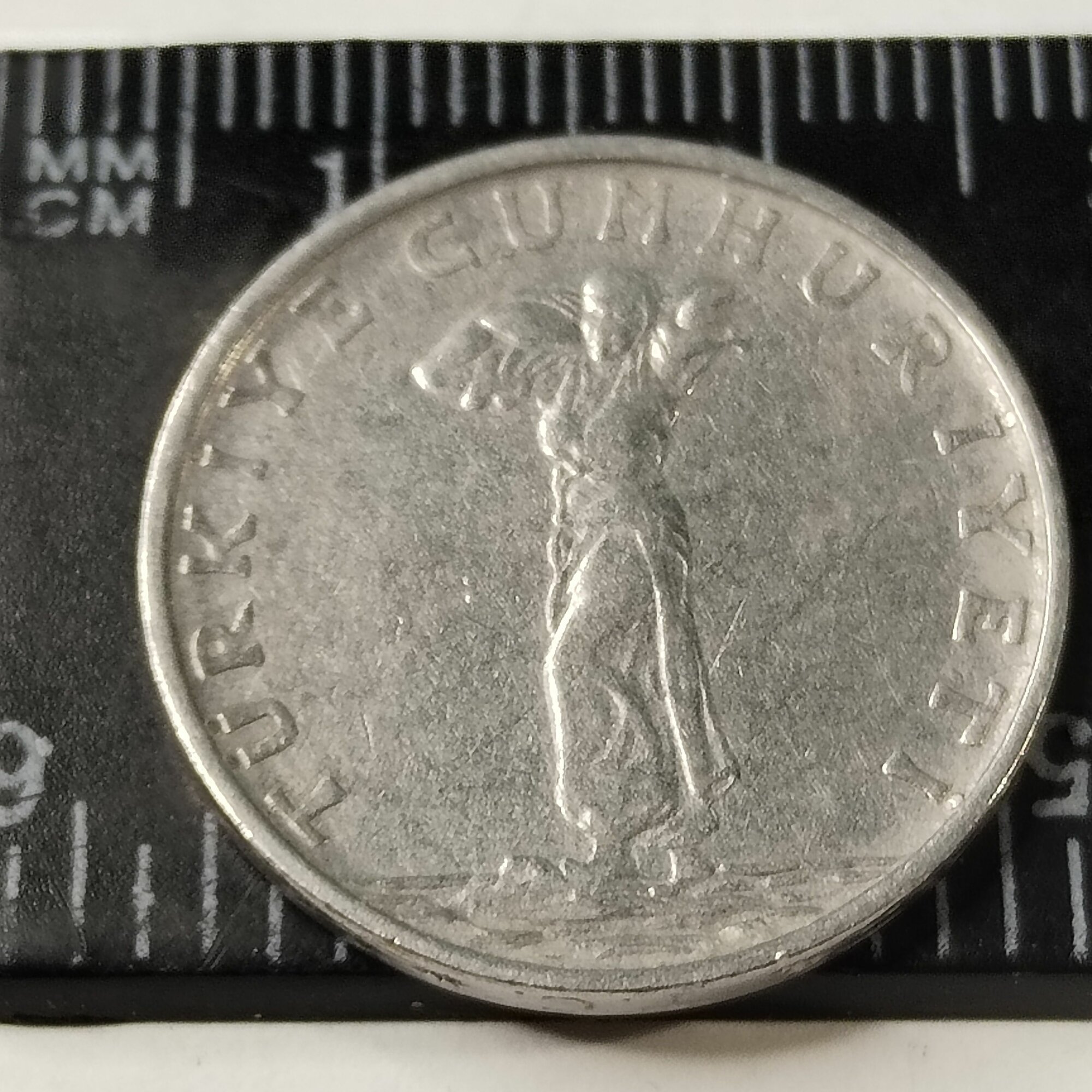 Турция 25 куруш 1959 XF