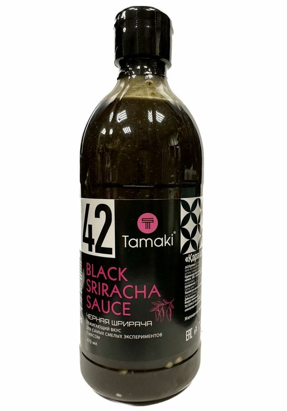 Соус Черная шрирача, Tamaki, Россия, 470 мл х 1шт