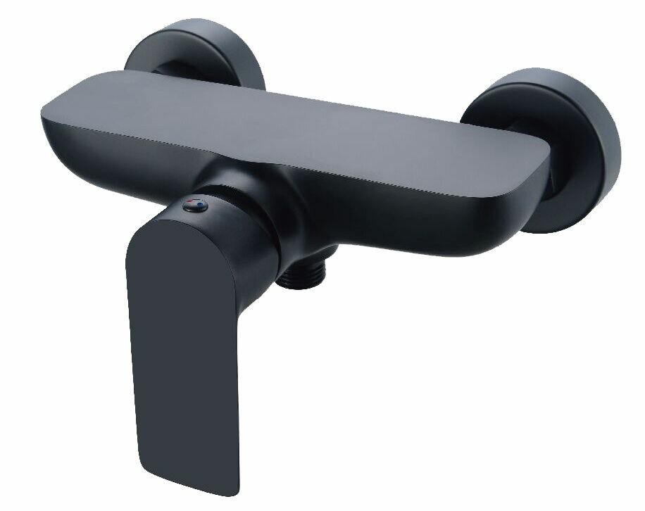 Смеситель для душа, beWash, BVMM1SH357- покрытие Чёрный