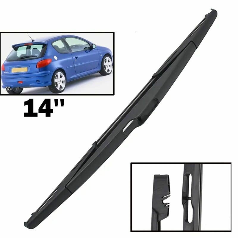Задняя щетка стеклоочистителя 14 дюймов Peugeot 206 208Peugeot 208/A9/MK1 2012-2018