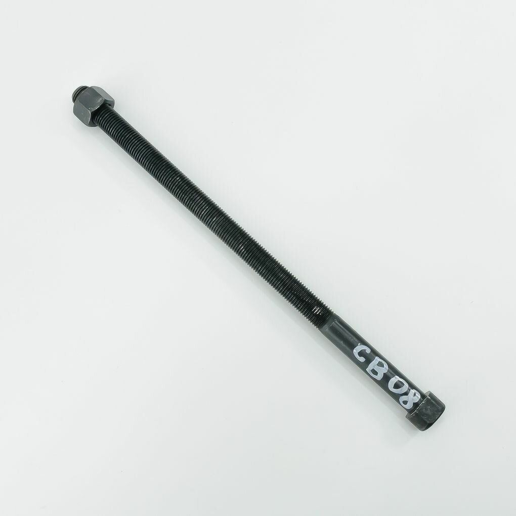 Центральный болт рессоры диаметр 14, длина 265, головка 20*12, ZEVS