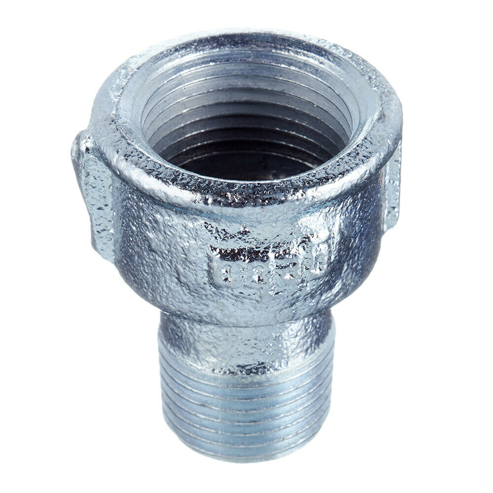 Муфта переходная Gebo Platinum (246-22V) 3/4 ВР(г) х 1/2 НР(ш) чугунная оцинкованная