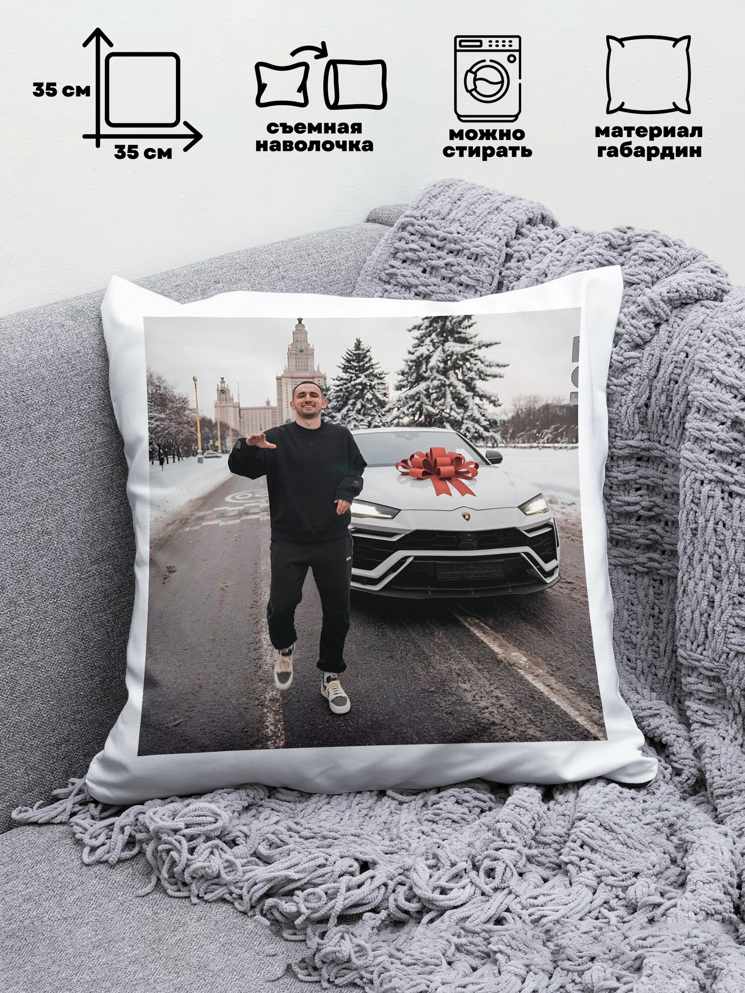 Подушка / Блогер / Михаил Литвин