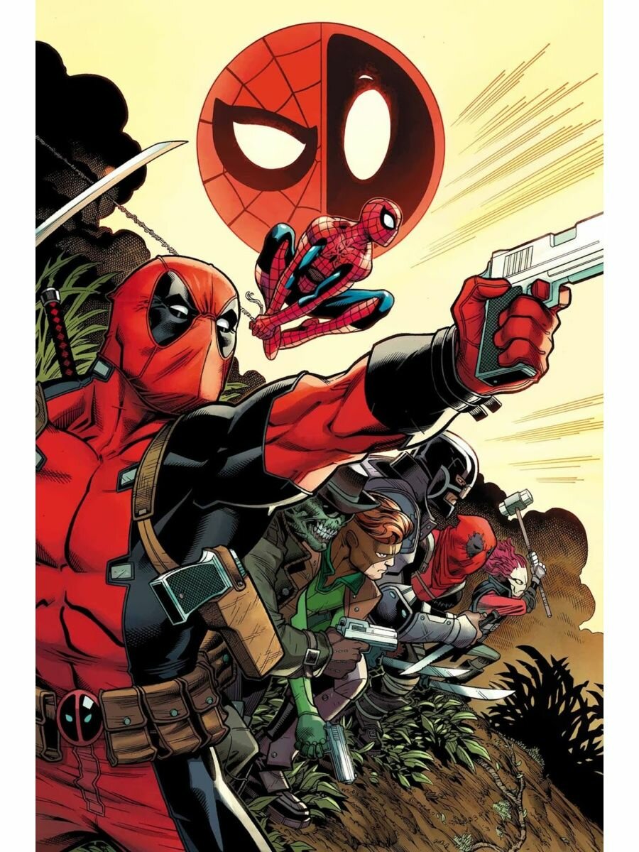 Постер "Человек-паук и Дэдпул (2016). Выпуск 3"