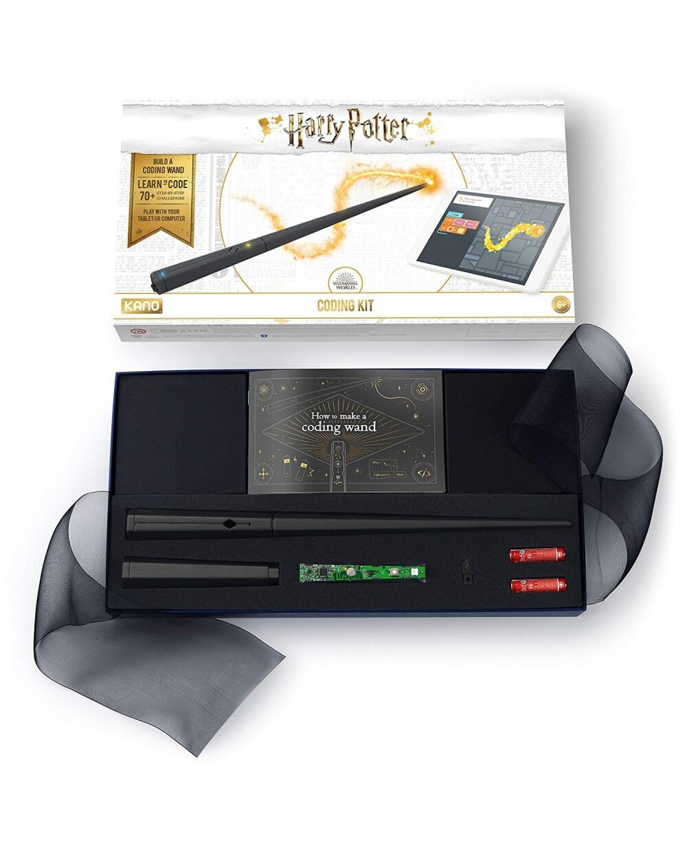 Набор для программирования Kano Star Wars: Сборка волшебной палочки интерактивный STEM-комплект