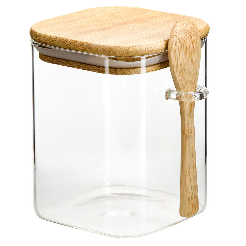 Банка для сыпучих продуктов с ложкой, 700 мл, Nouvelle