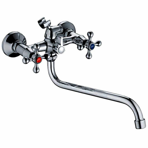 Смеситель для ванны LOFFREY LF82308 длинный излив