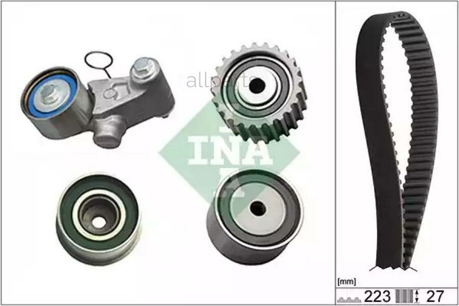 INA 530042610 Комплект роликов ГРМ