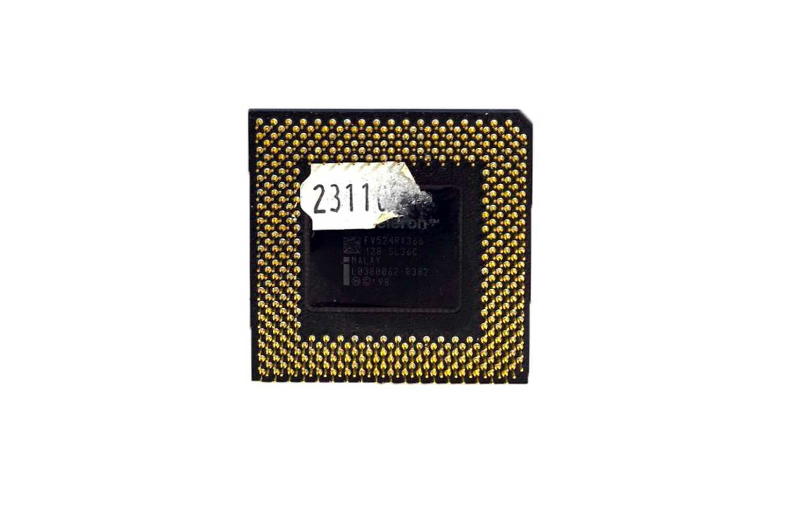 Процессор Intel Celeron SL36C PGA370 366 МГц — фото 1