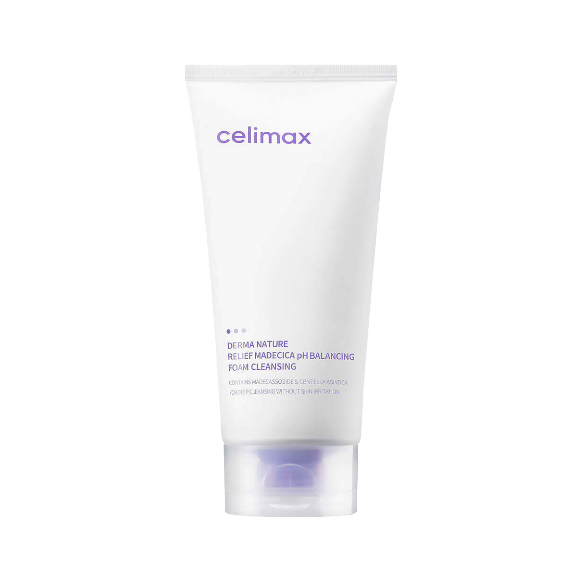 Celimax Слабокислотная очищающая пенка Derma Nature Relief Madecica pH Balancing Foam Cleansing 150 мл.