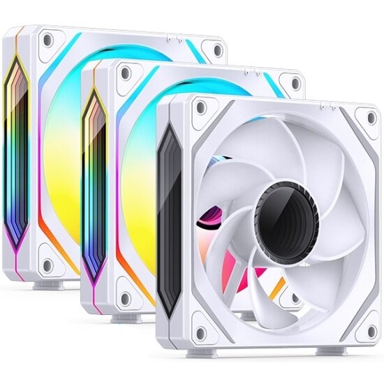Вентиляторы для корпуса Jonsbo ZL-120WR(3 in 1) White 3шт