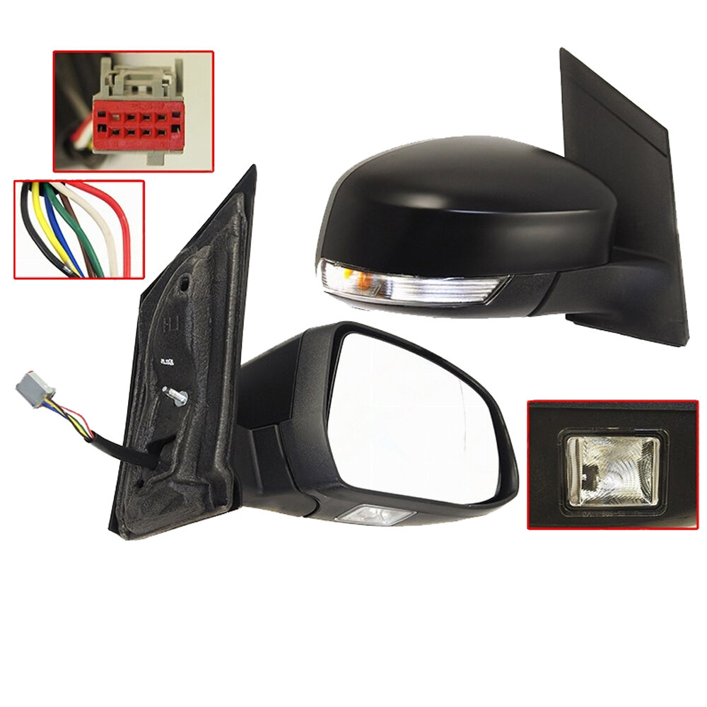 Зеркало правое для Ford Focus 2 рестайлинг Форд Фокус 7 конт. 2008-2011 (SAT)