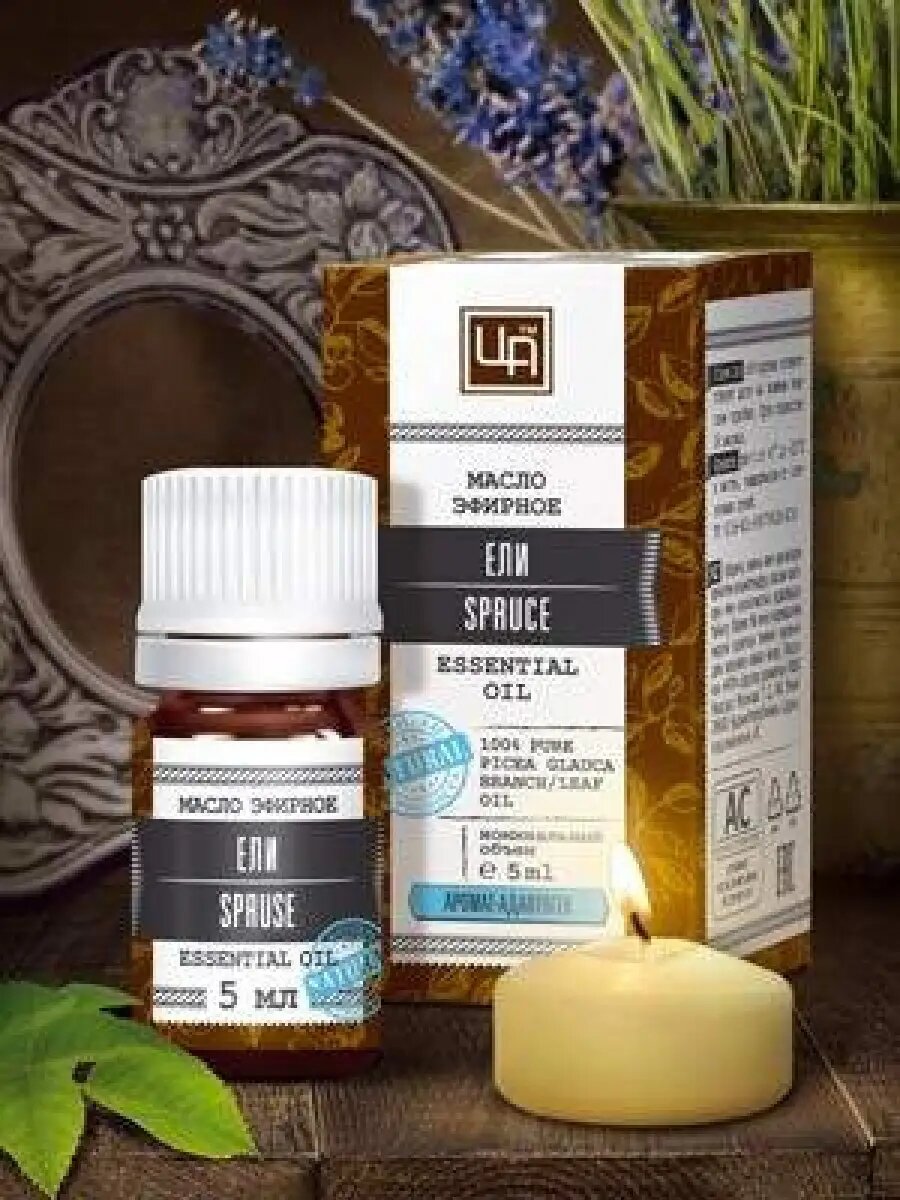 Эфирное масло Ель, 5 мл