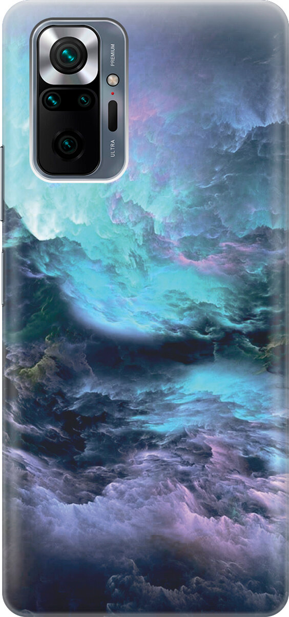 Силиконовый чехол Грозовое небо на Xiaomi Redmi Note 10 Pro / Сяоми Редми Ноут 10 Про