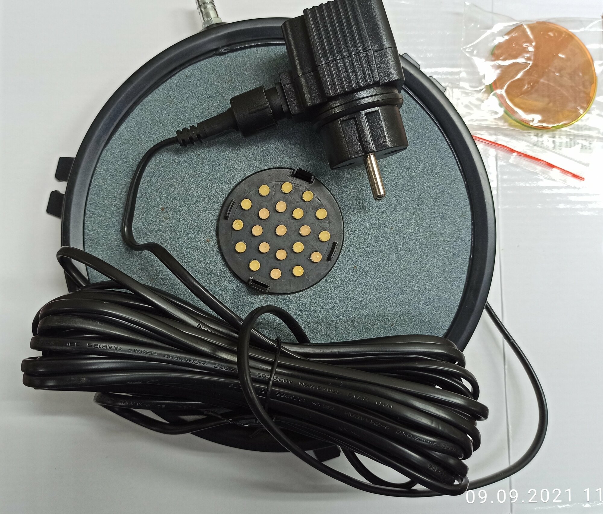 Распылитель Hailea с подсветкой, диск, 150×25 мм