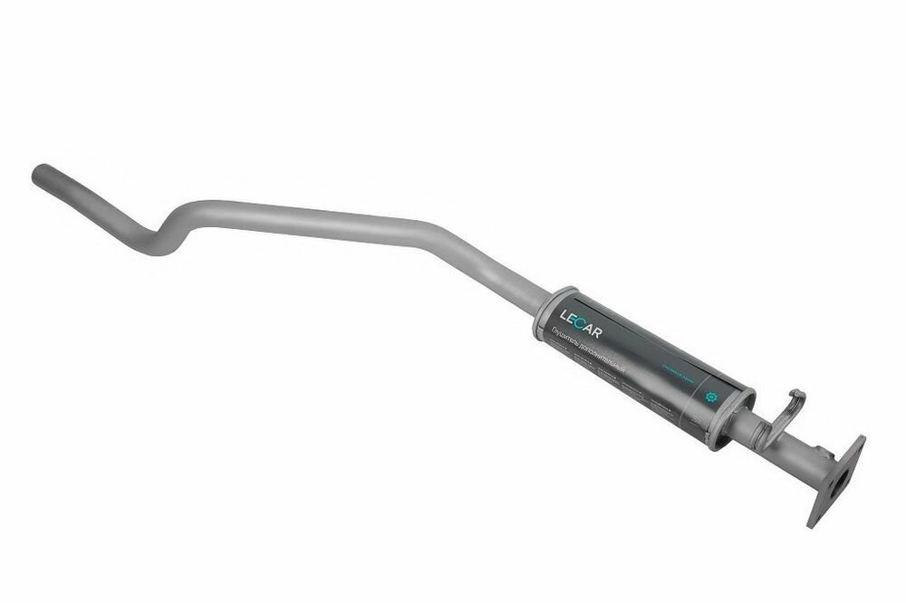 Резонатор (холоднокатанная сталь с покрытием термостойкой эмалью) Дэу Нексия (Euro-3) 2007-2025 ДВС 1,5L/1,6L LECAR